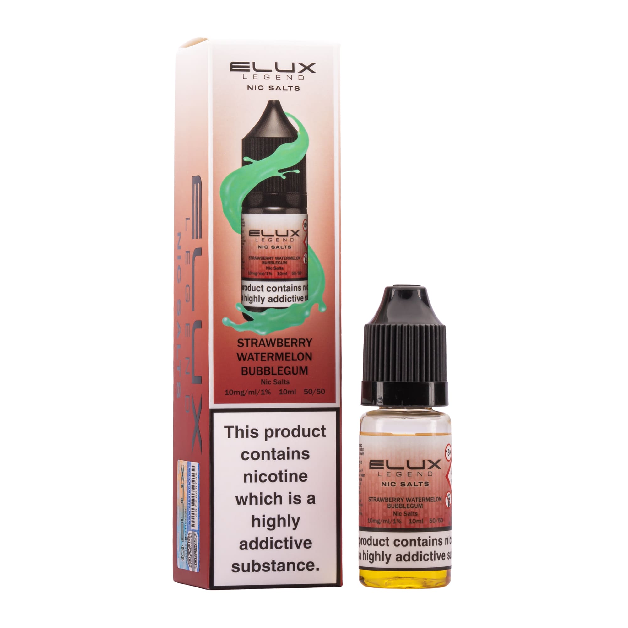 Strawberry Watermelon Bubblegum Elux Legend Nic Salts by Eluxtech Strawberry Watermelon Bubblegum Elux Legend Nic Salts by Eluxtech