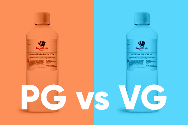 VG vs PG in E-Liquid (The Definitive Guide) | Royal Flush Vape UK