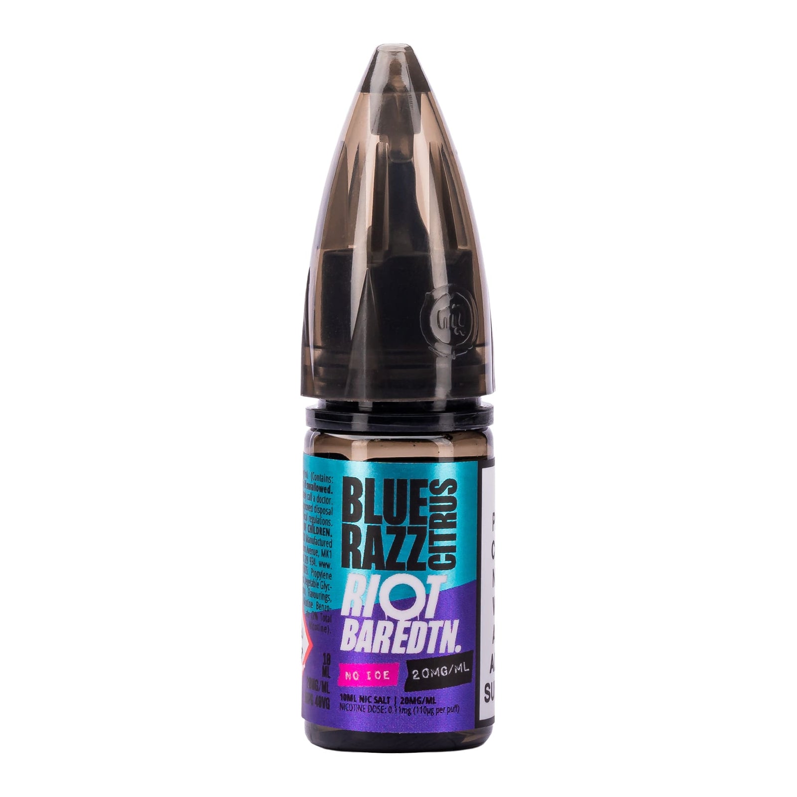 Blue Razz Citrus BAR ﻿EDTN Nic Salt by Riot Squad