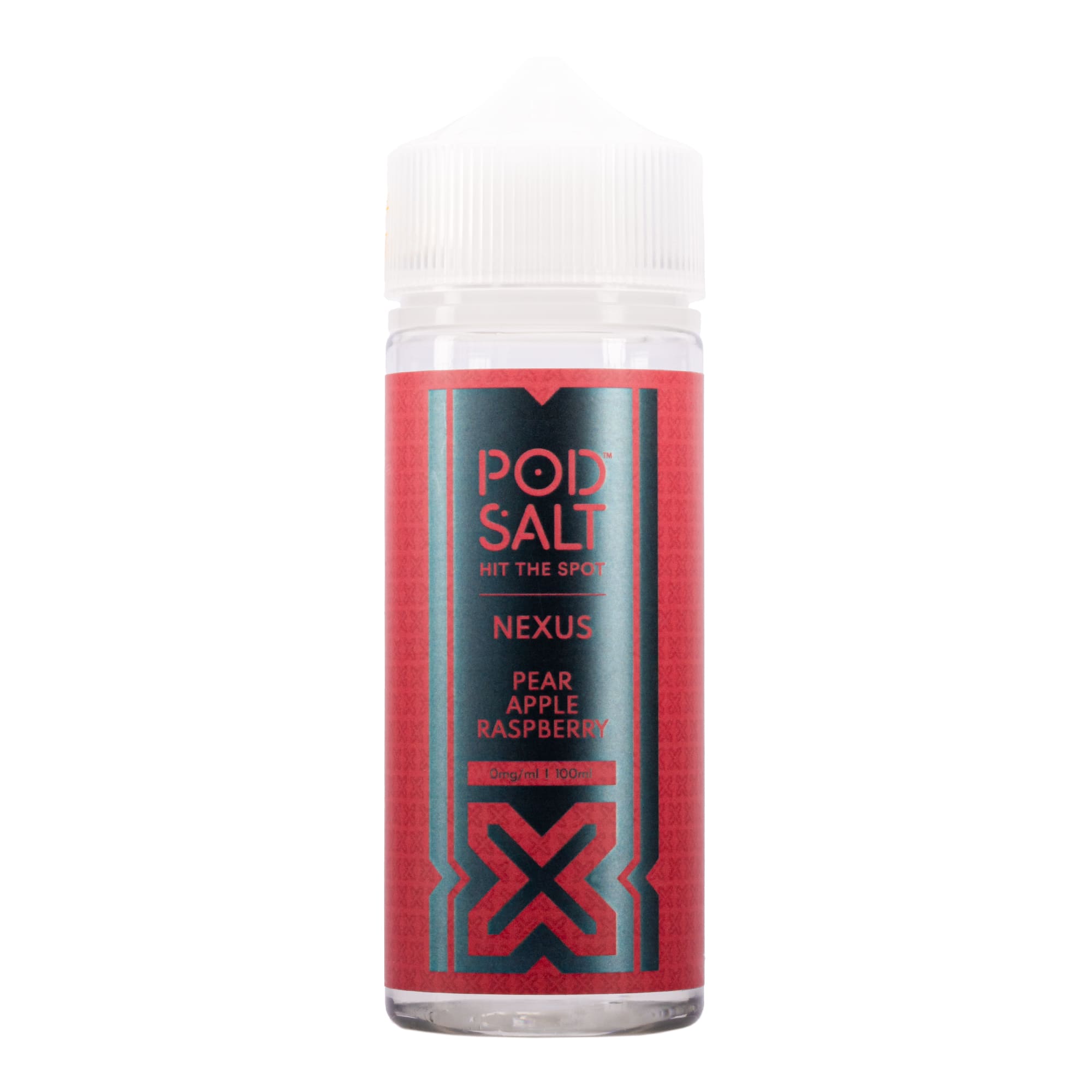 Pod Salt Nexus Pear Apple Raspberry 100ml Shortfill | 2 for £25