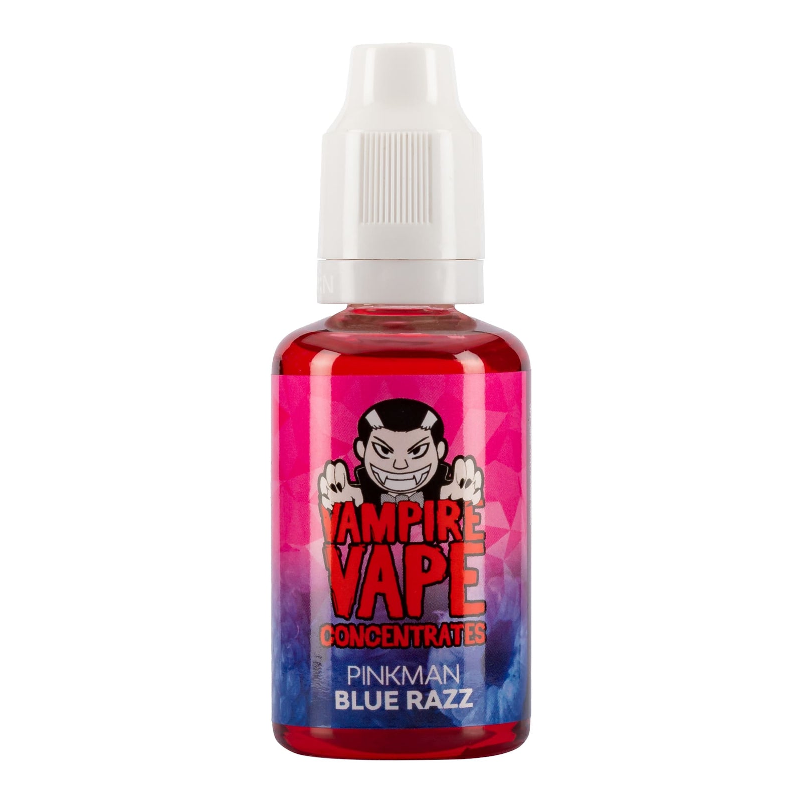 Pinkman Blue Razz Flavour E-Liquid Concentrate by Vampire Vape 30ml