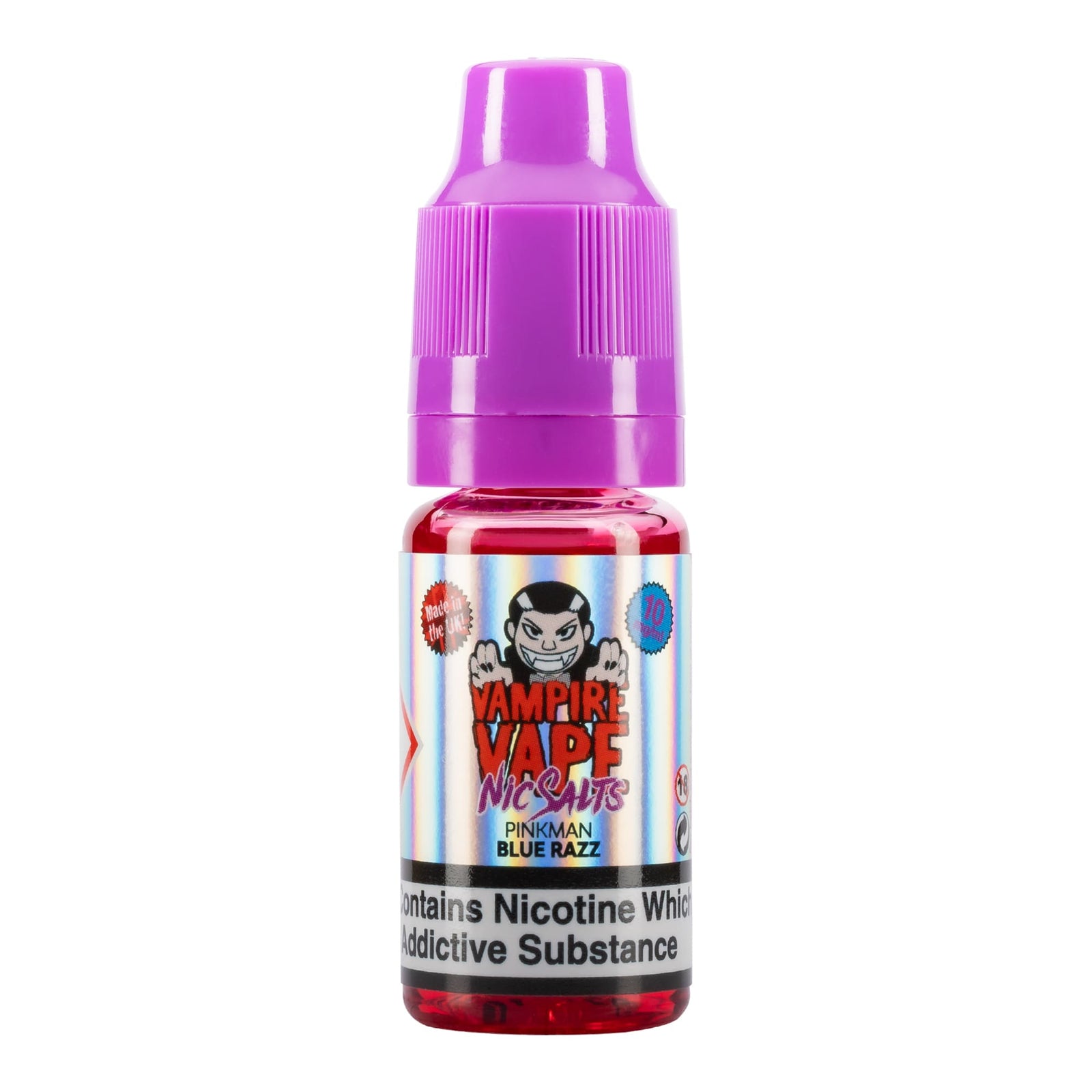 Pinkman Blue Razz Nic Salt E-Liquid by Vampire Vape