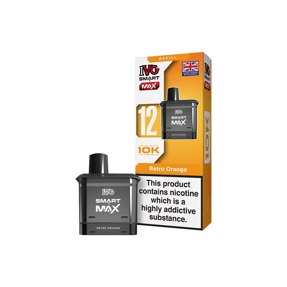 Retro Orange IVG Smart Max Refill Pack – Royal Flush Vape