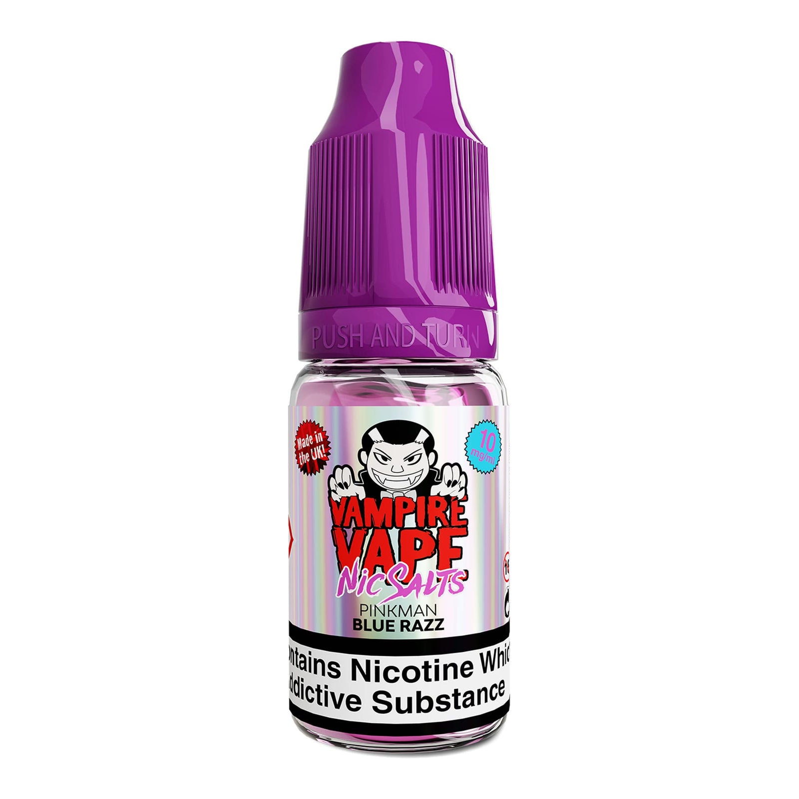 Pinkman Blue Razz Nic Salt E-Liquid by Vampire Vape