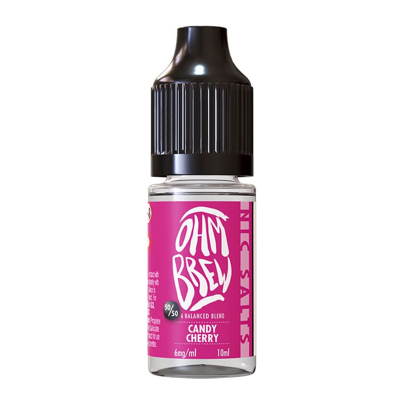 Candy Cherry Salts by Ohm Brew | Royal Flush Vape